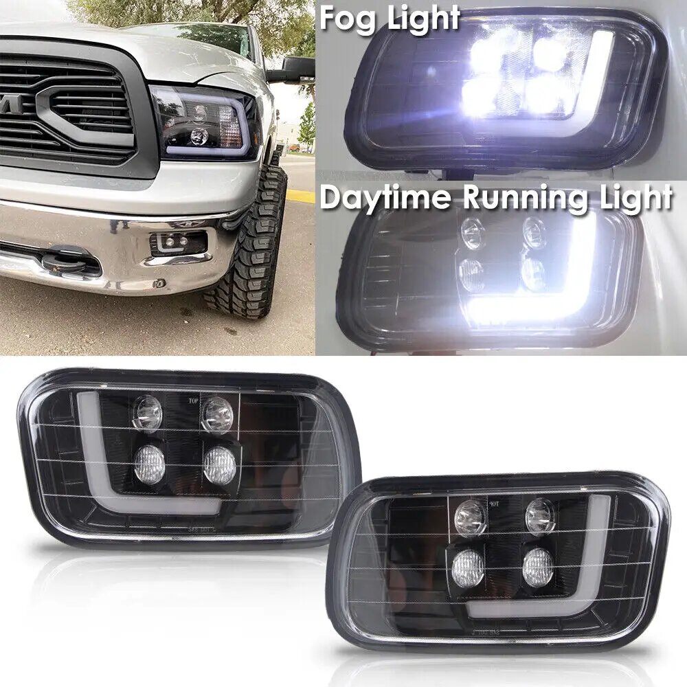1 пара противотуманных фар переднего бампера автомобиля для Dodge Ram или Ram Pickup 1500 2500 3500 2009 2010 2011 2012