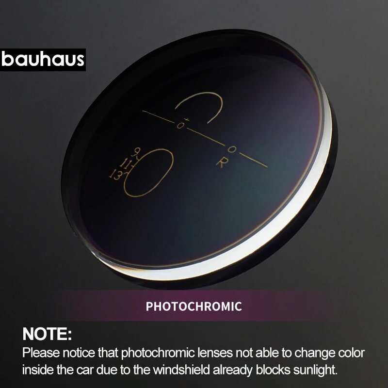 Мультифокальные линзы Bauhaus ADD по рецепту Photochromic, 1.56
