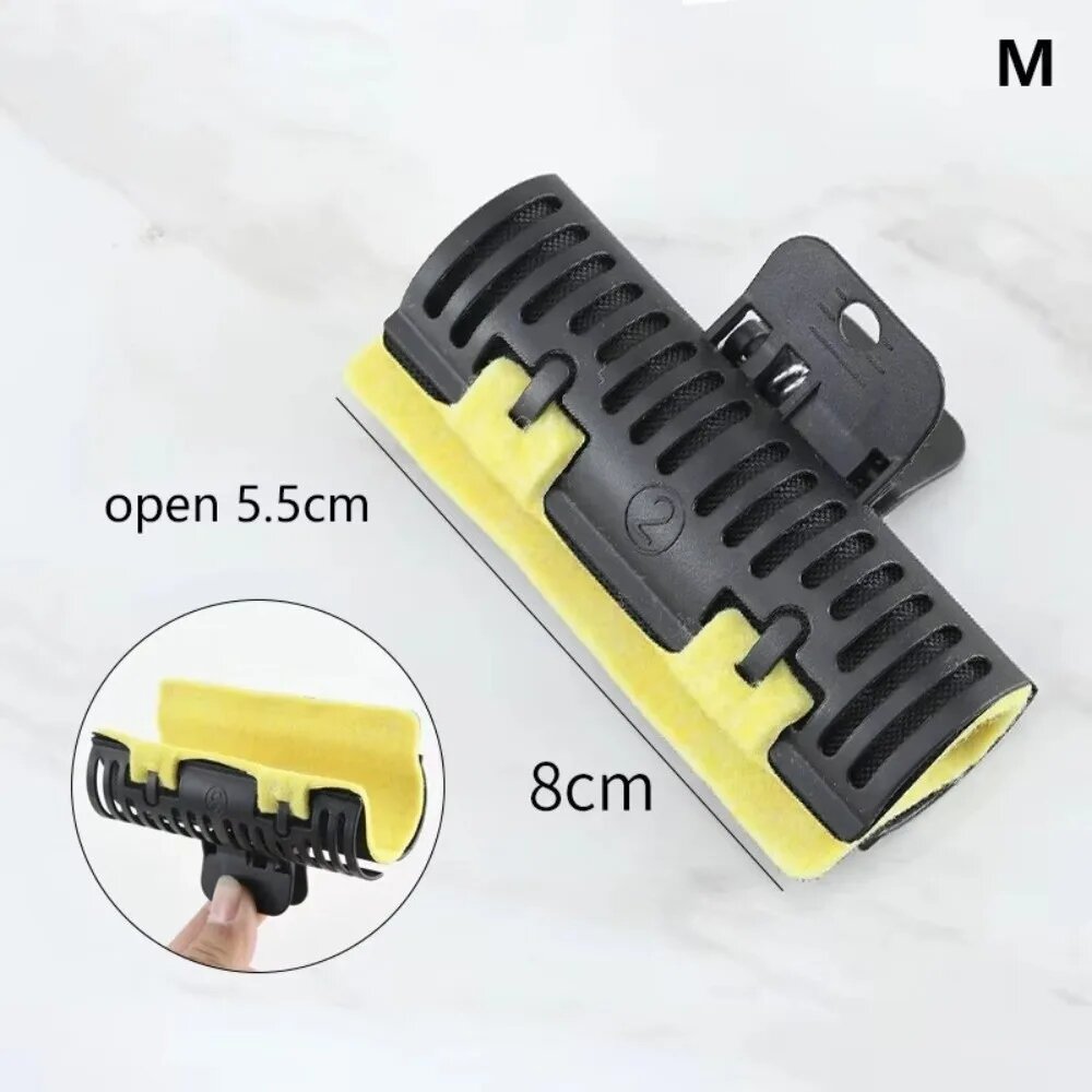 Термостойкие зажимы для завивки волос синие Black-5.5CM