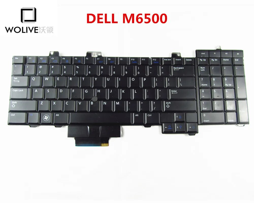 Клавиатура WOLIVE для Dell Precision M6500 черная