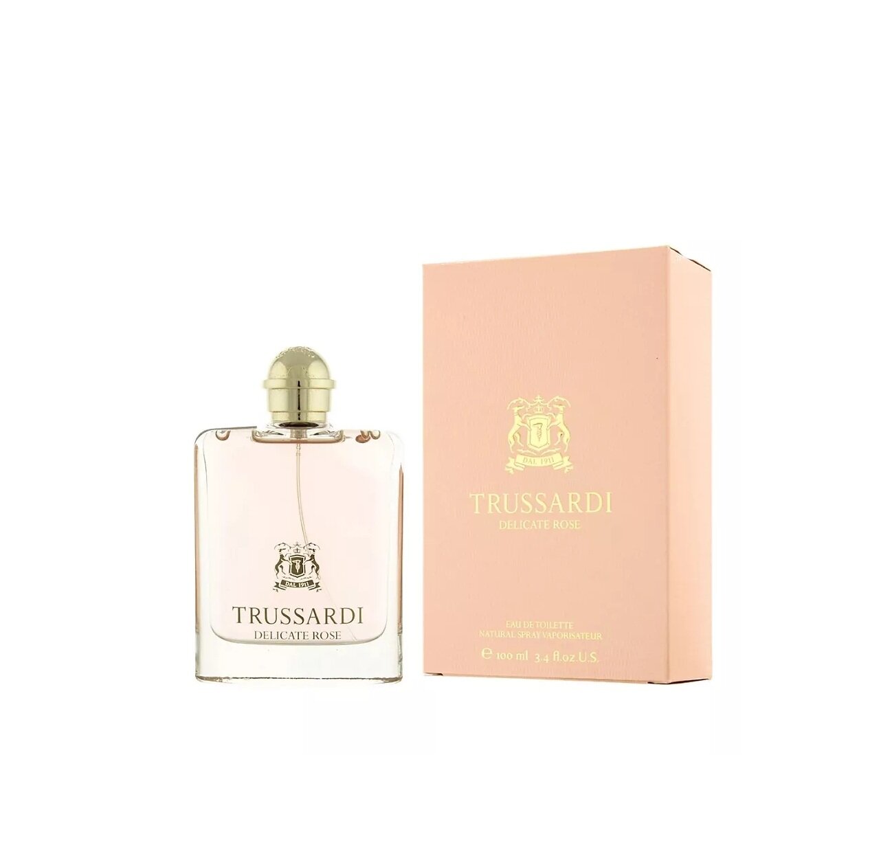 Trussardi Delicate Rose 100 туалетная вода женская, цветочные, фруктовые