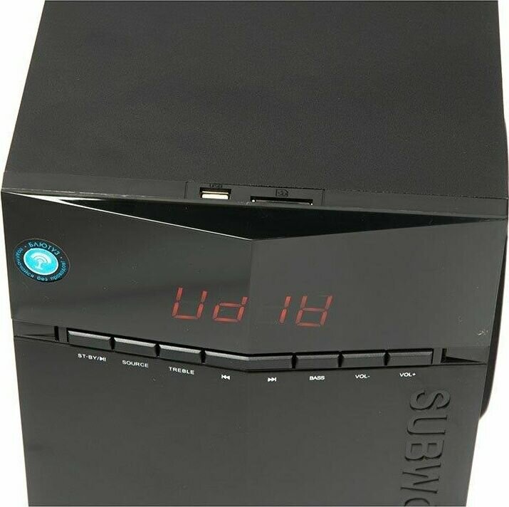 Акустическая система Dialog AP-230, сабвуфер, сателлиты, Bluetooth, черный — фото 1