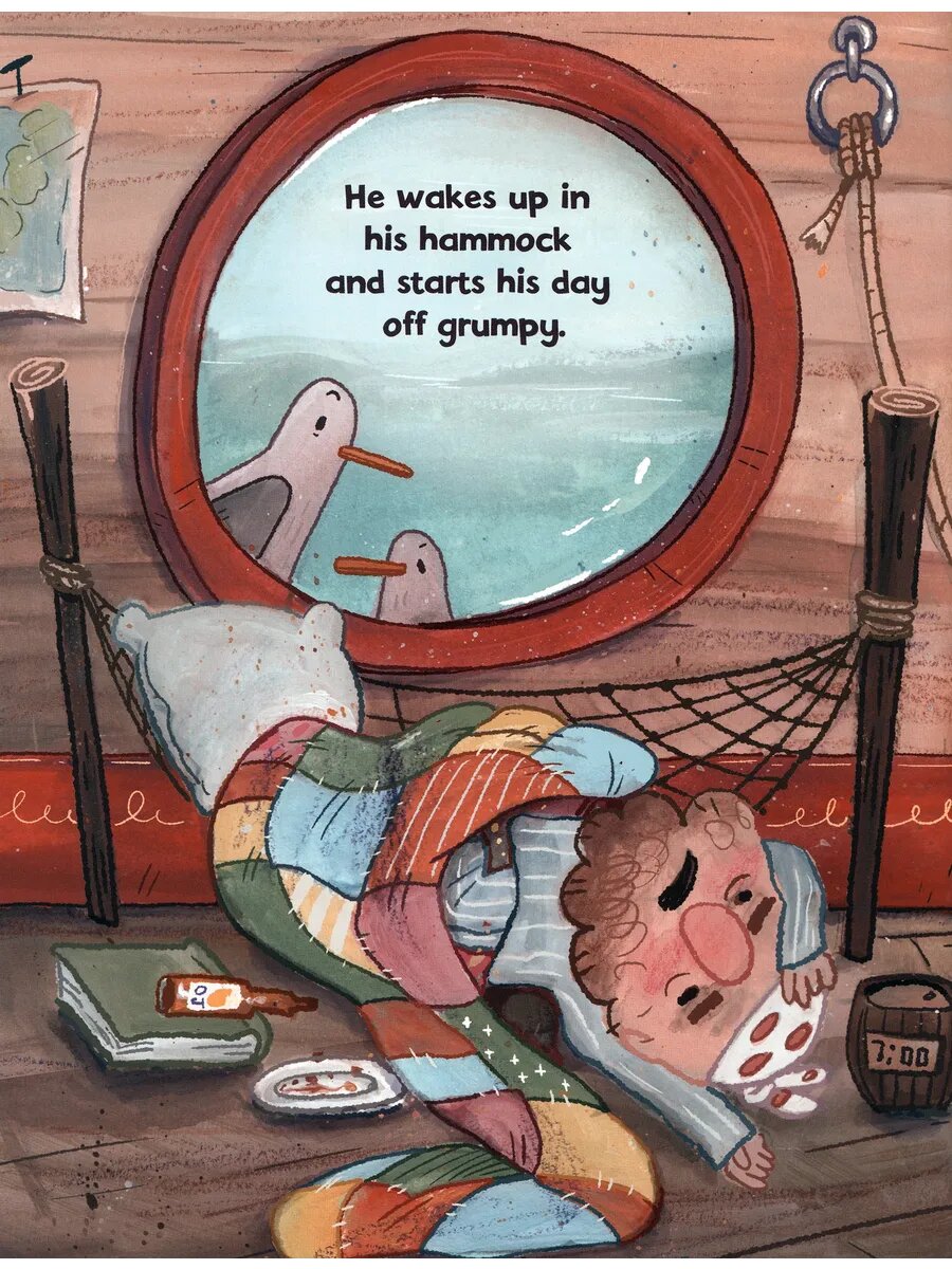 The Grumpy Pirate / Книга на Английском — фото 1