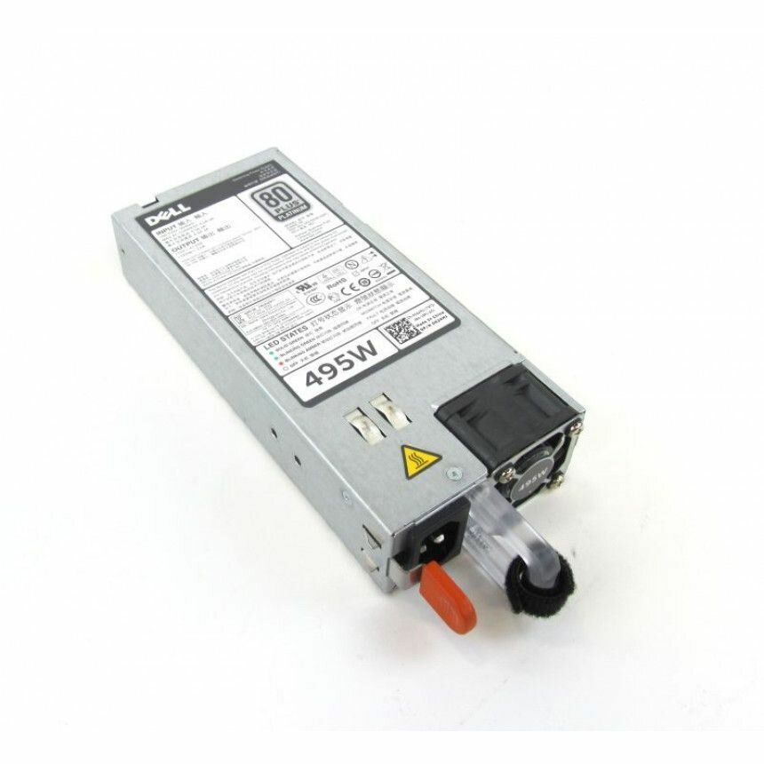 Блок питания Dell 0N24MJ D495E-S0 DPS-495AB A 495W Platinum. REF