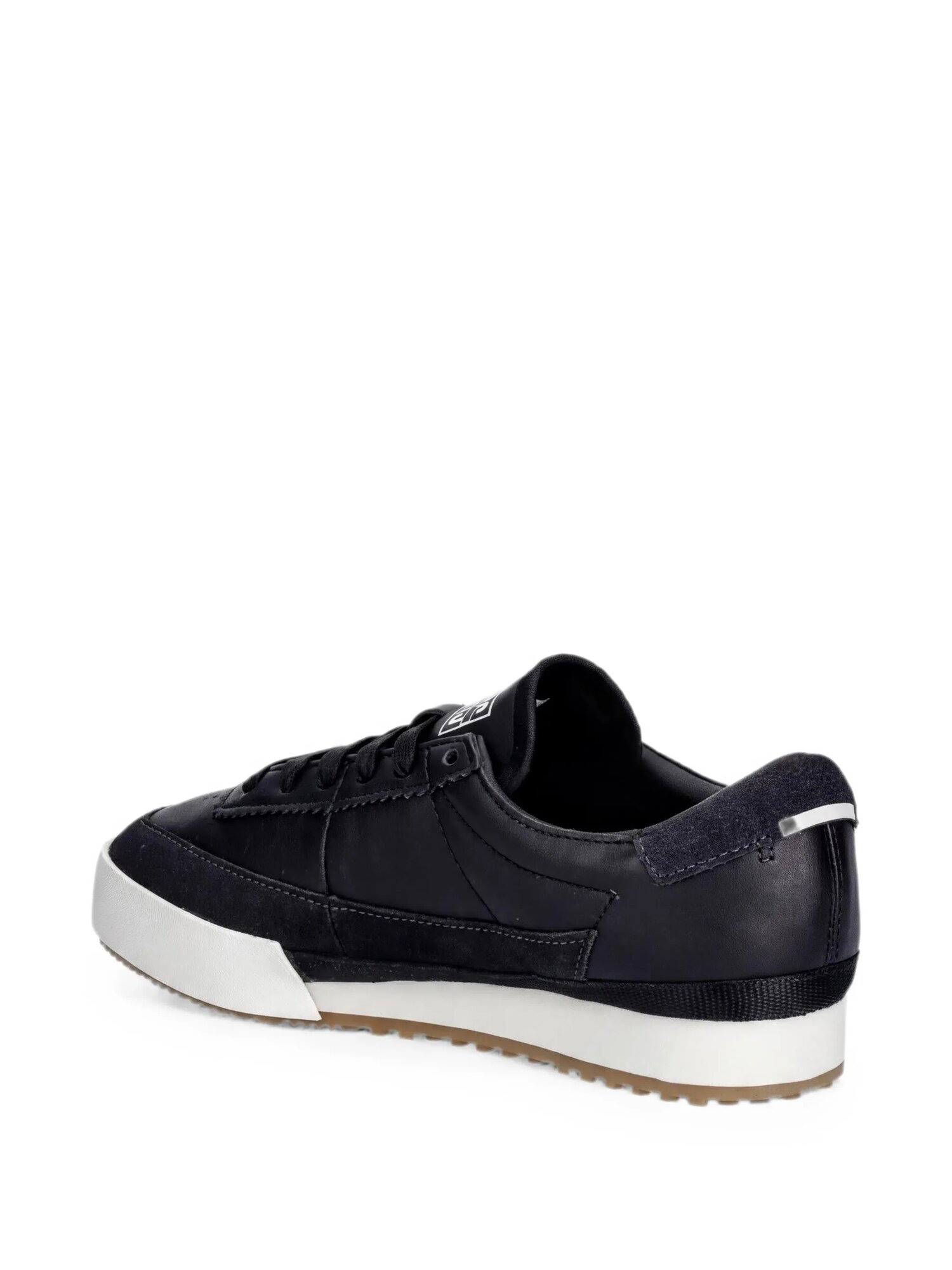 Кроссовки LACOSTE Aura leather sneakers, размер 6.5 UK, black/black — фото 1
