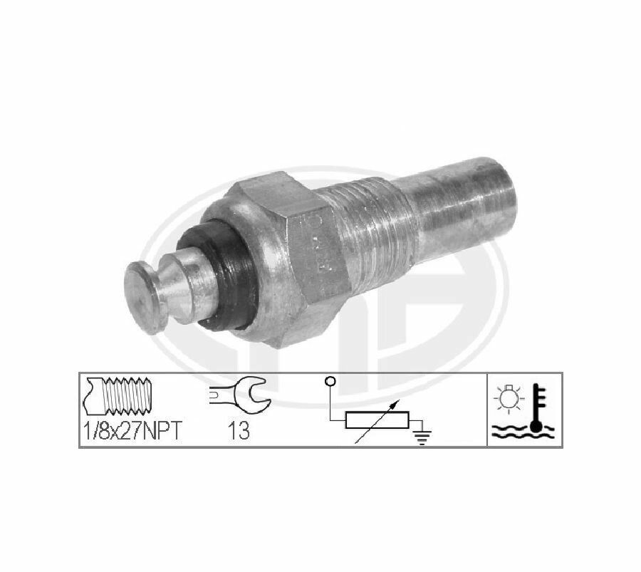 Датчик, температура ОЖ OPEL, ERA, 330085