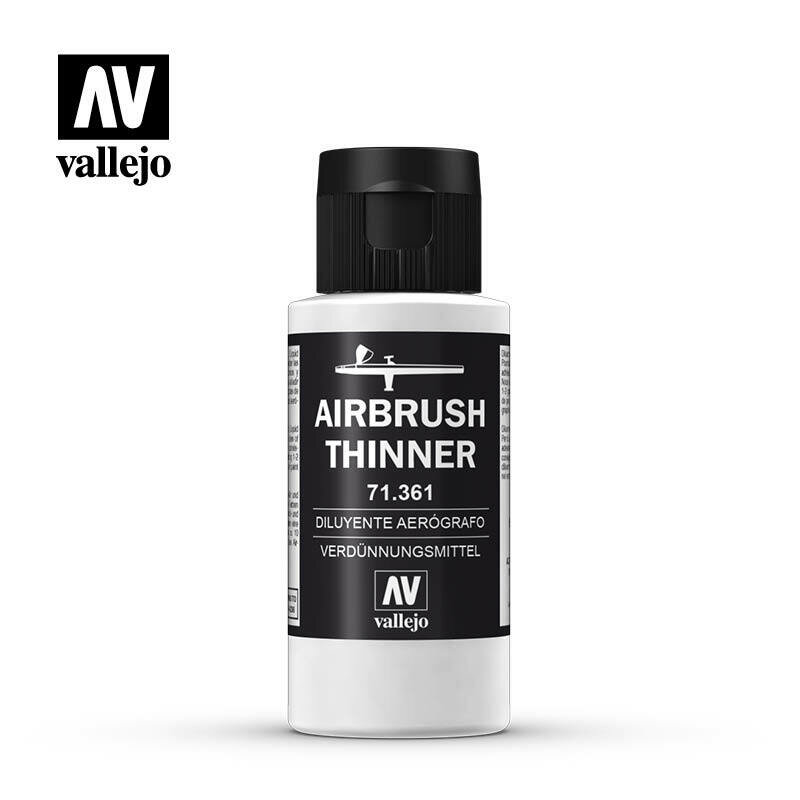Разбавитель для акриловых красок Vallejo AIRBRUSH THINNER 60мл.