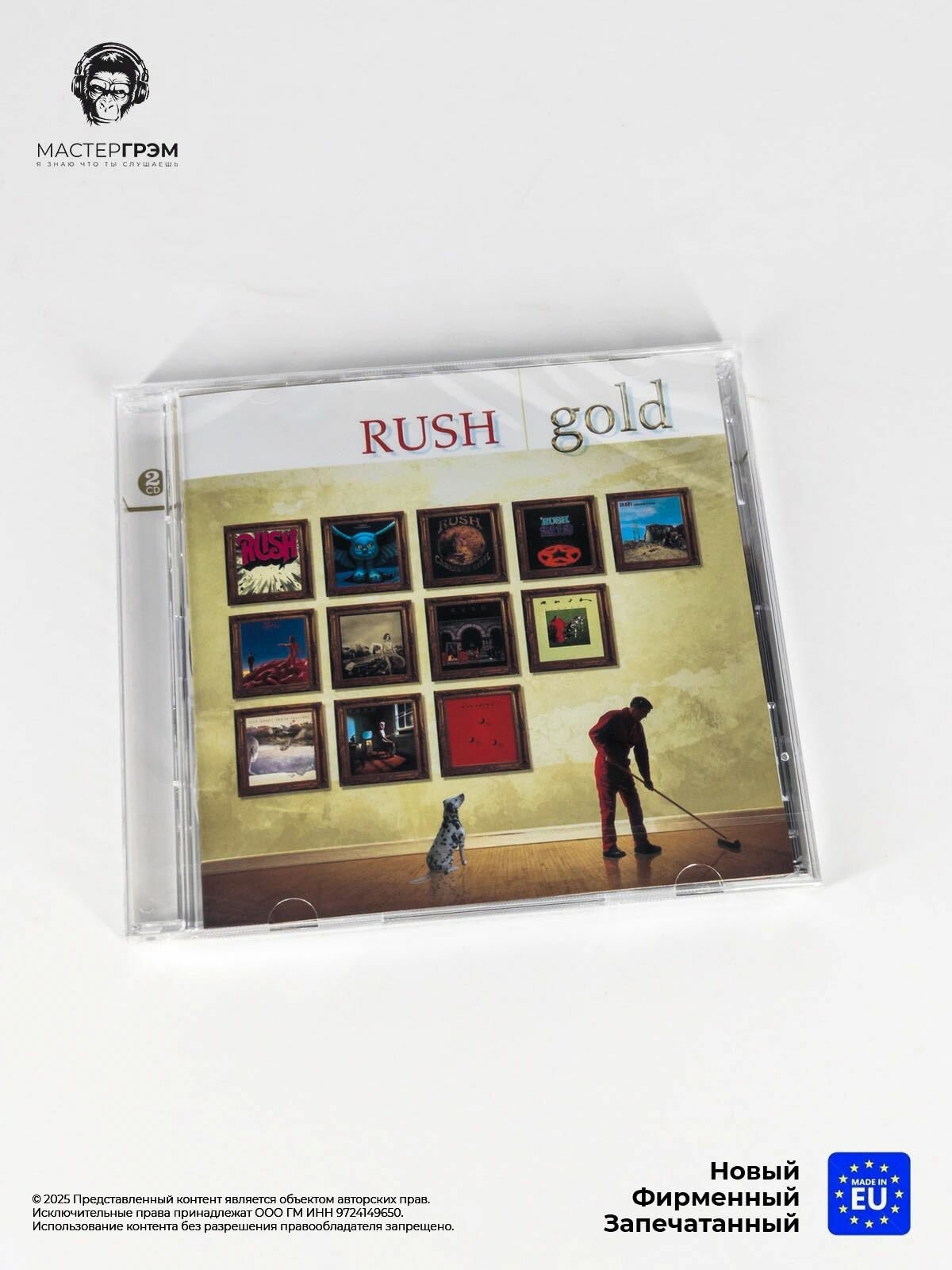 CD диск Rush - Gold (2CD) 2006, Jewel case