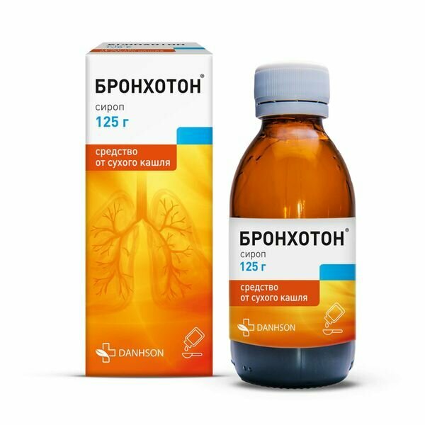 Бронхотон сироп 125г