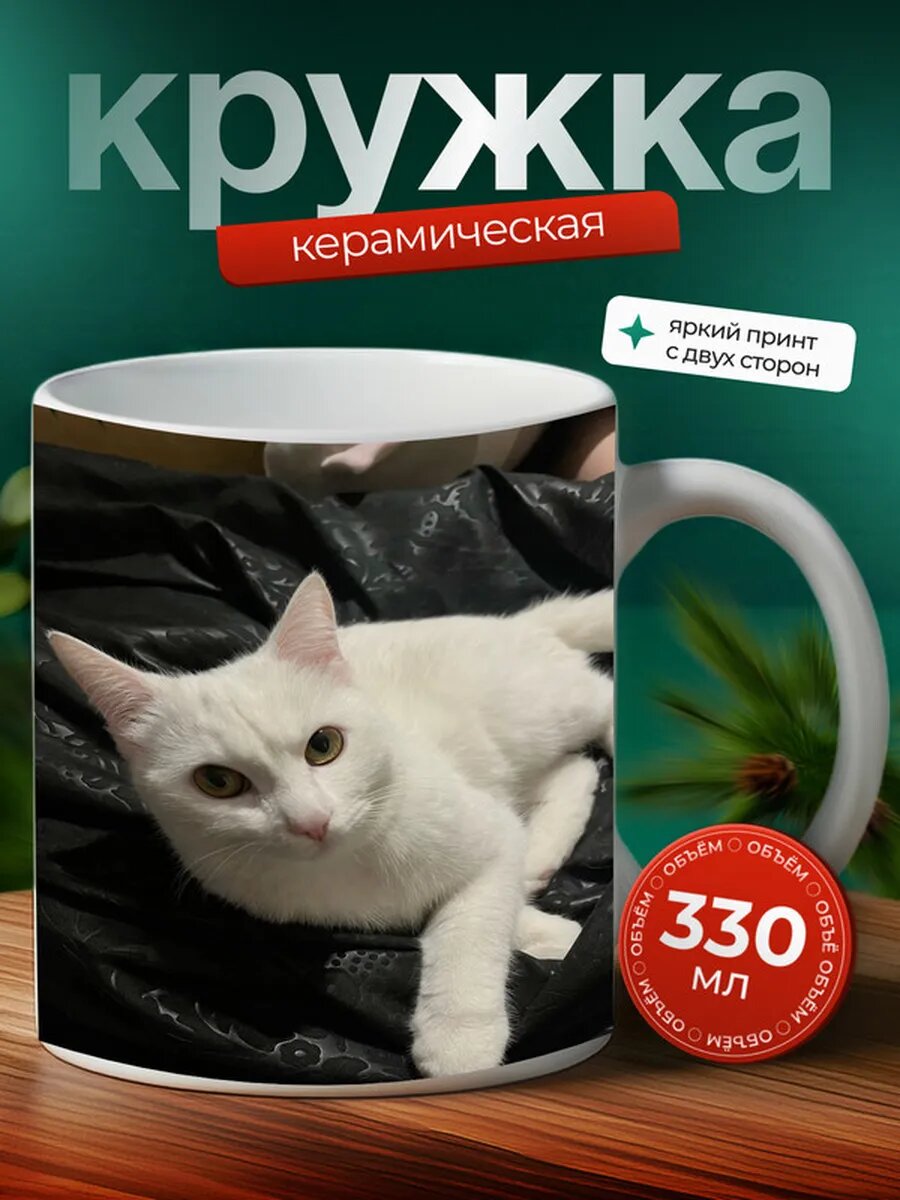 Кружка Бамбино кот 36,