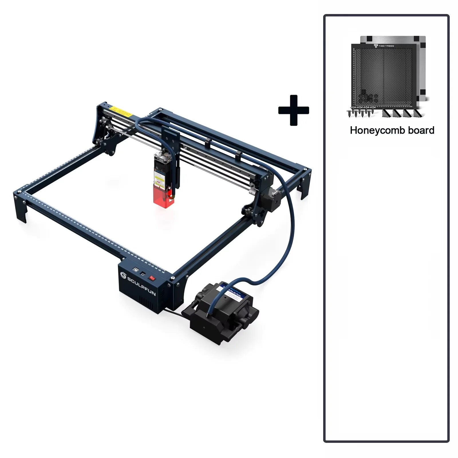 Лазерный гравер-резчик SCULPFUN S30 pro max S30 PRO S30 5w 10w 20W с автоматической воздушной системой DIY настольная лазерная граверная машина