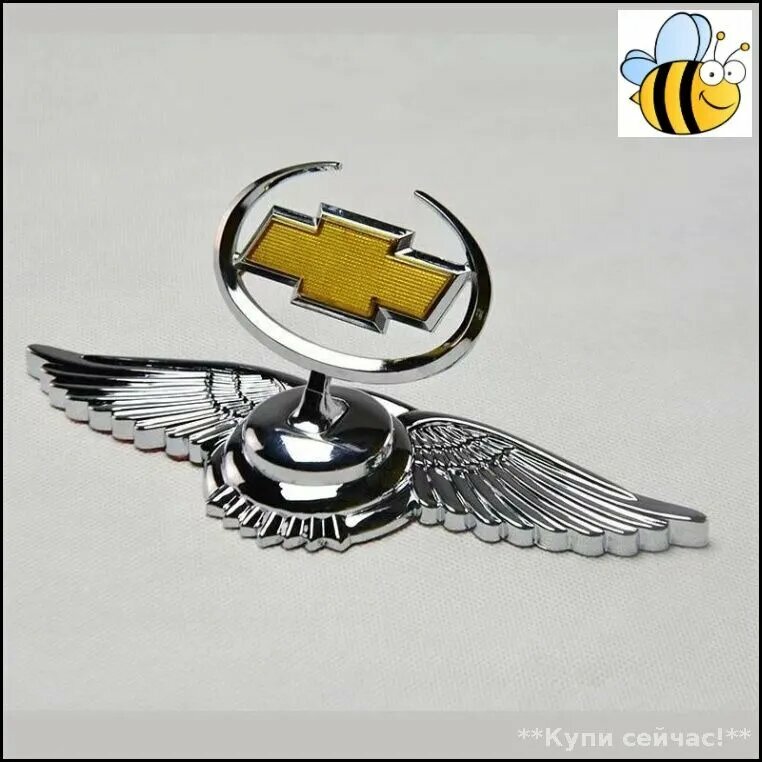 Эмблема на капот Шевроле / Прицел на капот Chevrolet
