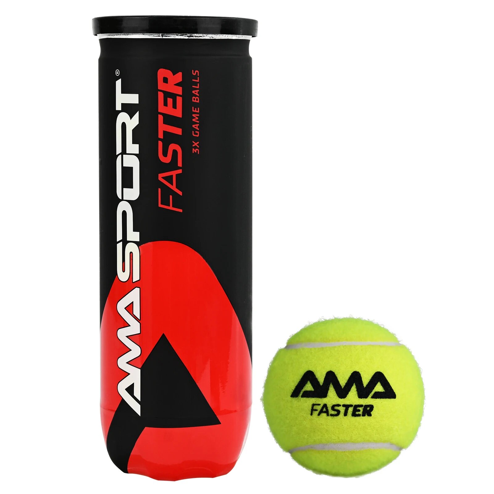 AMA SPORT Faster Теннисные мячи 3 шт.