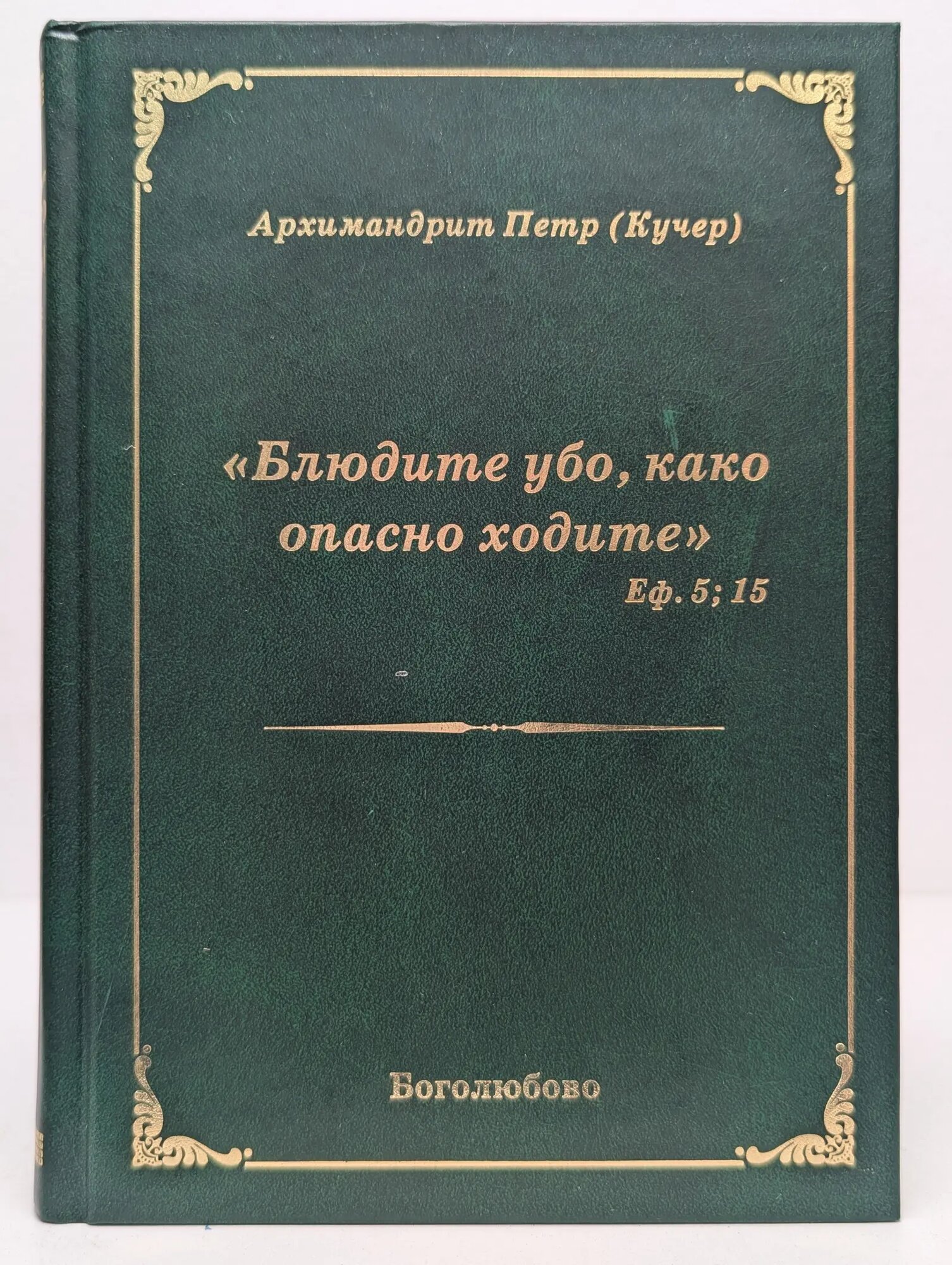 Блюдите убо, како опасно ходите Архимандрит Петр Кучер 2006