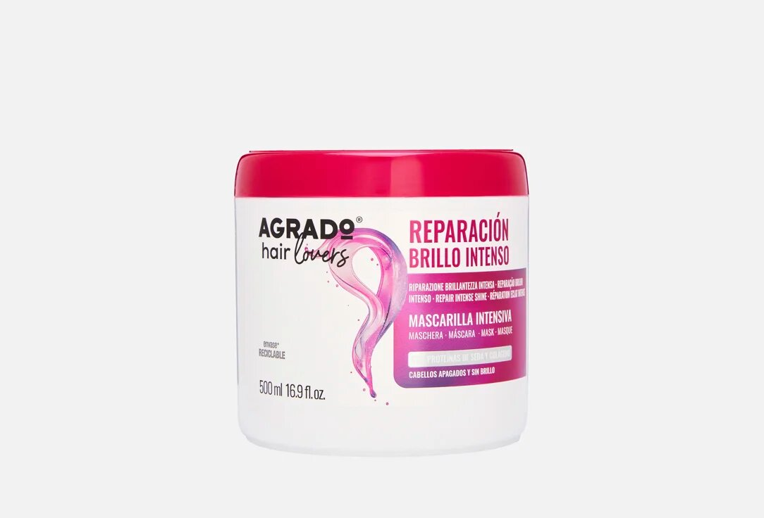AGRADO Repair Intense Shine Маска для волос 500 мл