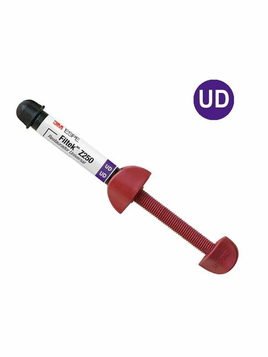 Filtek Z250, оттенок UD (6020UD), шприц 4 г универсальный реставрационный материал (дентин)