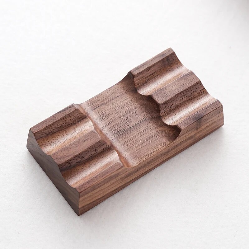 Держатель для ручек из ореха, Double Pen Holder