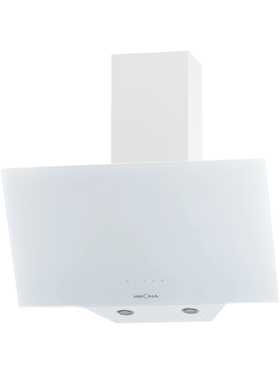 Вытяжка каминная Krona Helga 600 S белый управление: сенсорное