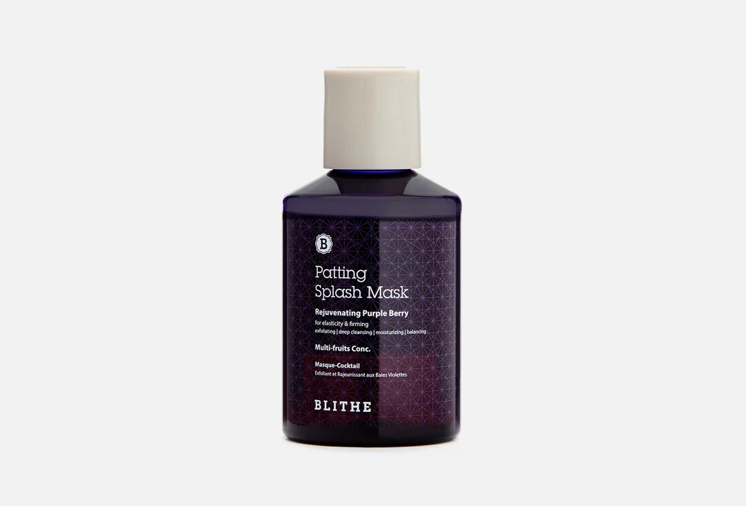 Blithe REJUVENATING PURPLE BERRY Сплэш-маска для лица 150мл