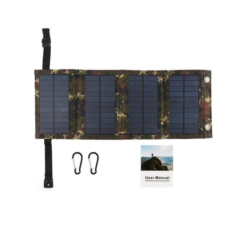 Солнечная панель ZRGAE 20 Вт Green Camouflage