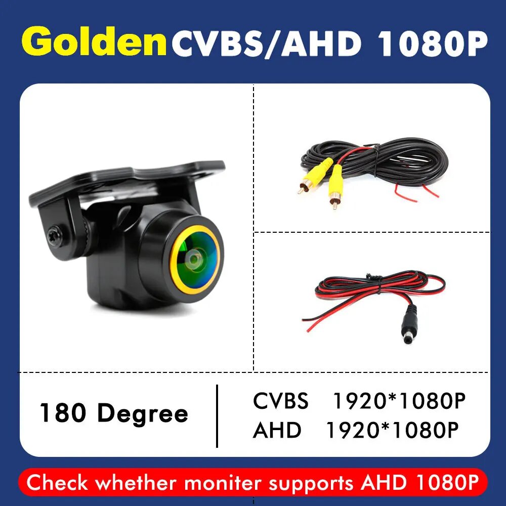Камера заднего вида Smartour AHD 720P CCD Full HD с ночным видением и объективом CCD AHD 1080P