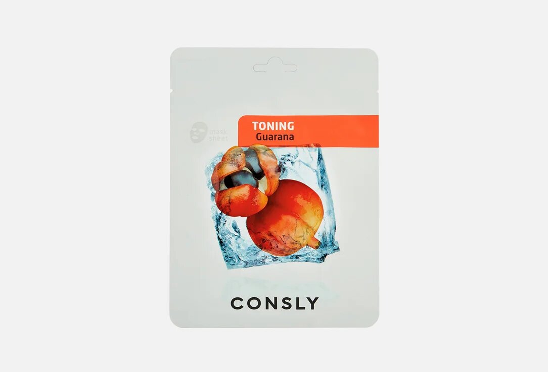 CONSLY Guarana Тканевая маска для лица 25мл