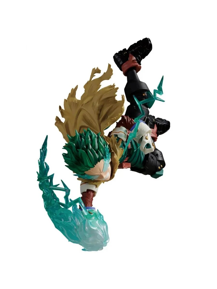 Фигурка Bandai Deku, ПВХ, АБС-пластик, 12см, зеленый, черный, белый, голубой