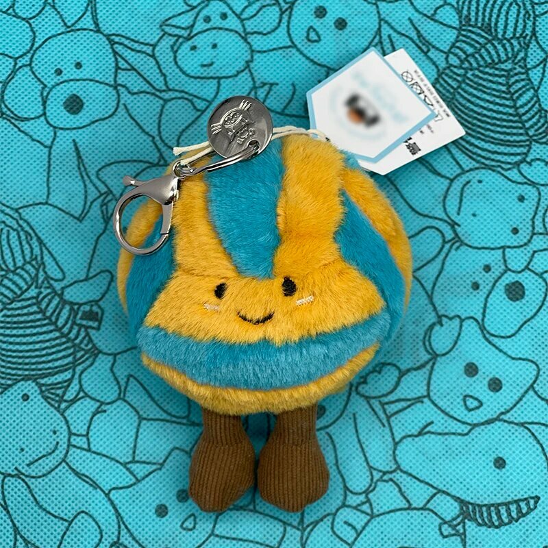 JELLYCAT Плюшевый брелок-игрушка, волейбол