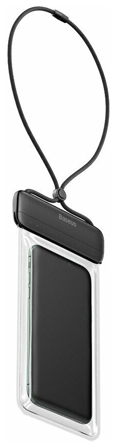 Чехол водонепроницаемый Baseus Let's go Slip Cover Waterproof Bag ACFSD-DG1, серый с черным
