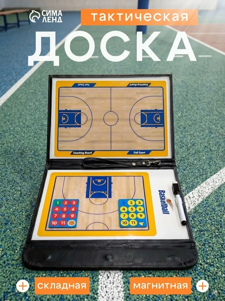 Тактическая магнитная доска для баскетбола