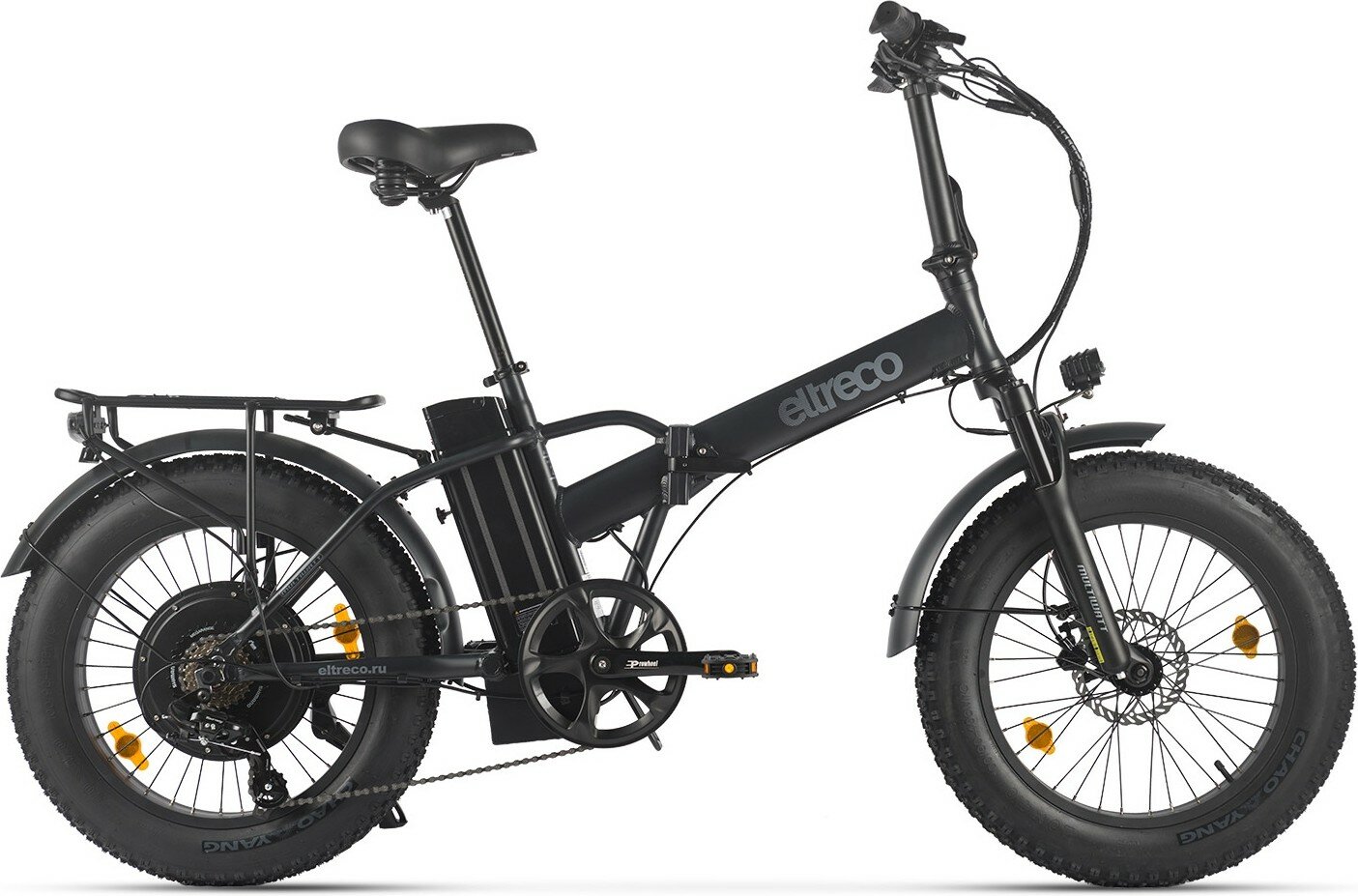 Электровелосипед Eltreco Multiwatt, черный