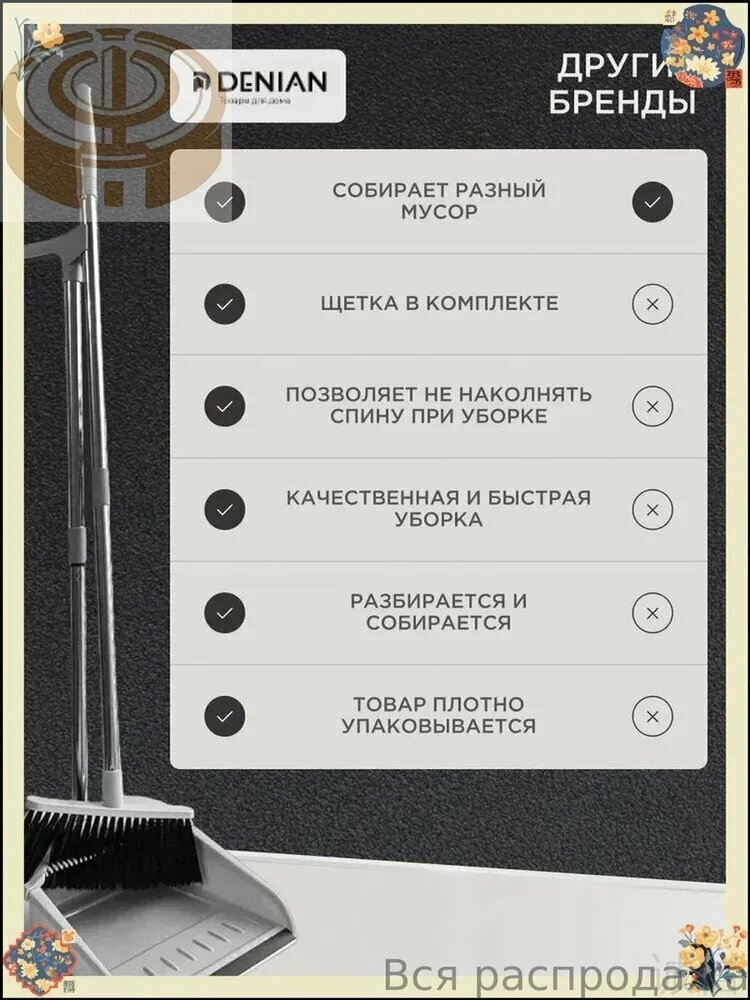 Щетка с совком — фото 1