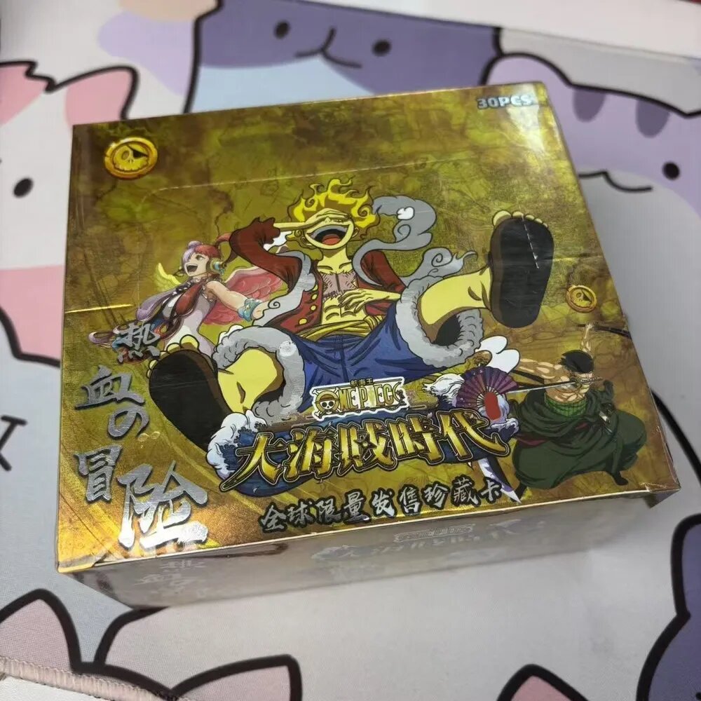 Ван Пис коллекционные аниме карточки/One Piece anime cards collectibles 5 packaging