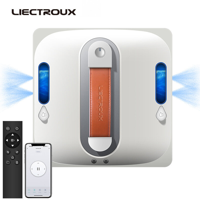 LIECTROUX робот для мытья окон S11 двухсторонний водораспылитель автоматическая бытовая очистка стекла артефакт высотные окна