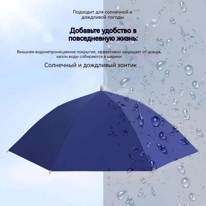 Зонт , бордовый — фото 1