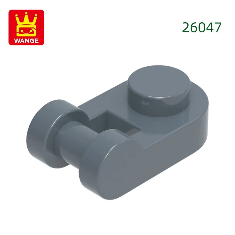 Конструктор Wange круглые пластинки 120 шт Серый, 73. Dark Bluish Gray