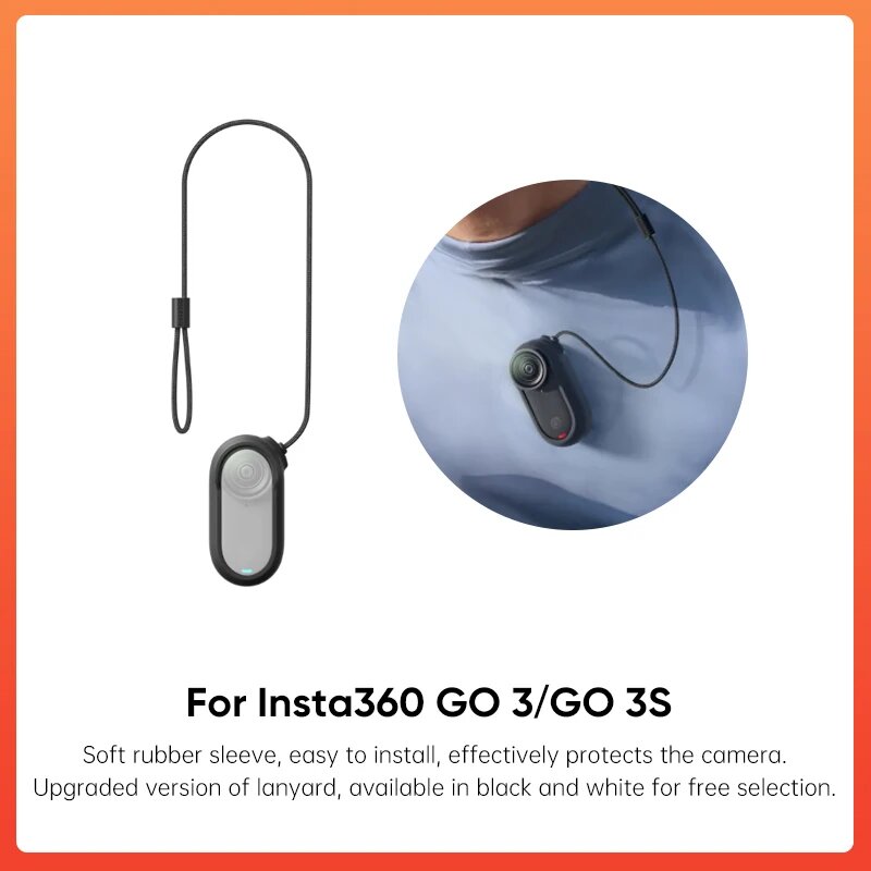 Магнитный шнур для Insta360 GO 3/GO 3S black, Черный