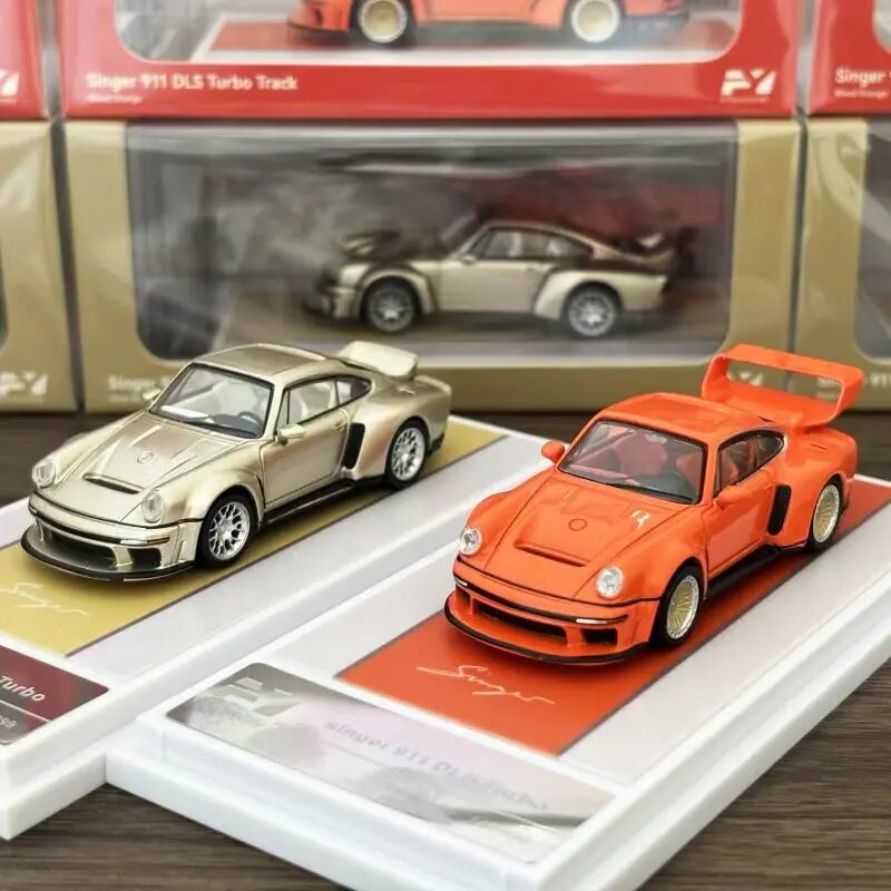 Finclassically 1:64 Singer DLS Turbo, Golden — фото 1