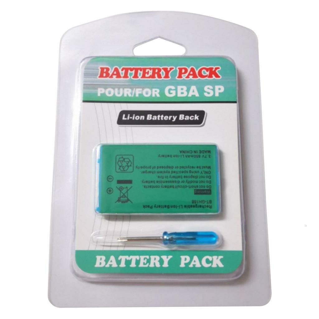 Набор инструментов для Gameboy Advance GBA SP с аккумулятором 3.7V 850mAh