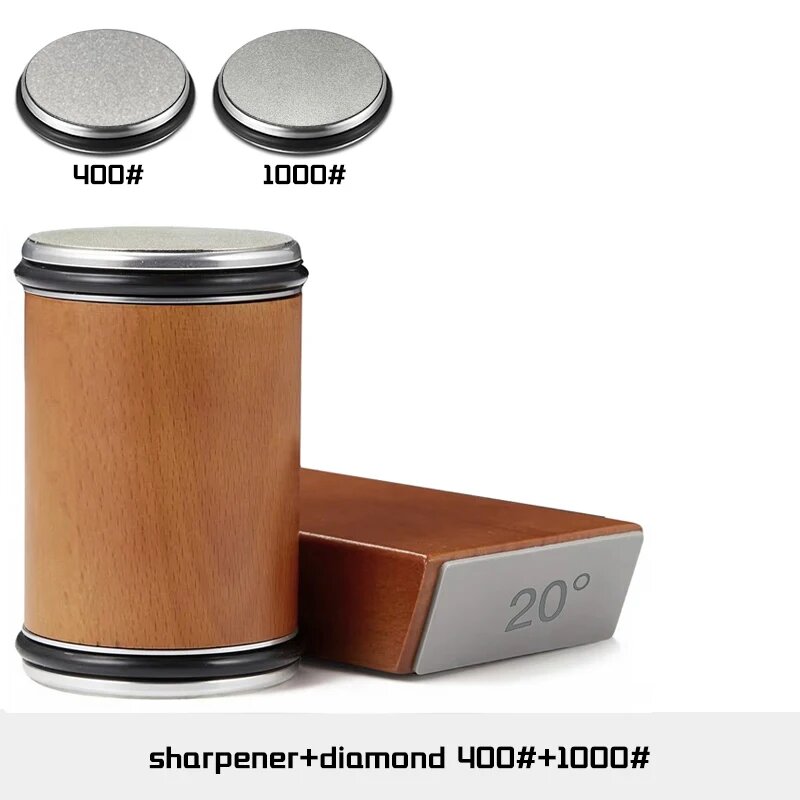 Точилка для ножей с алмазными дисками 400/1000#, угол 20°, SET-A