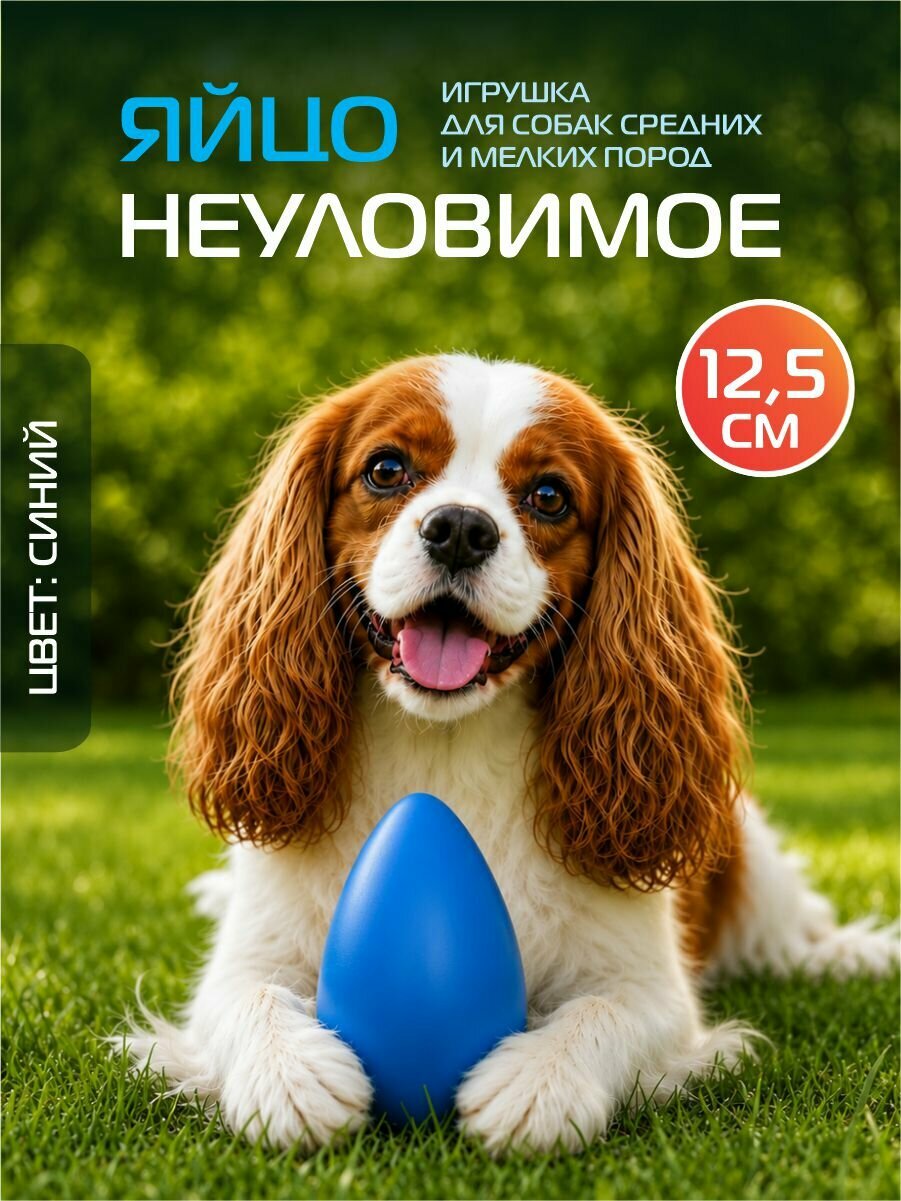 Игрушка интерактивная для собак "Неуловимое яйцо" малое, М9205