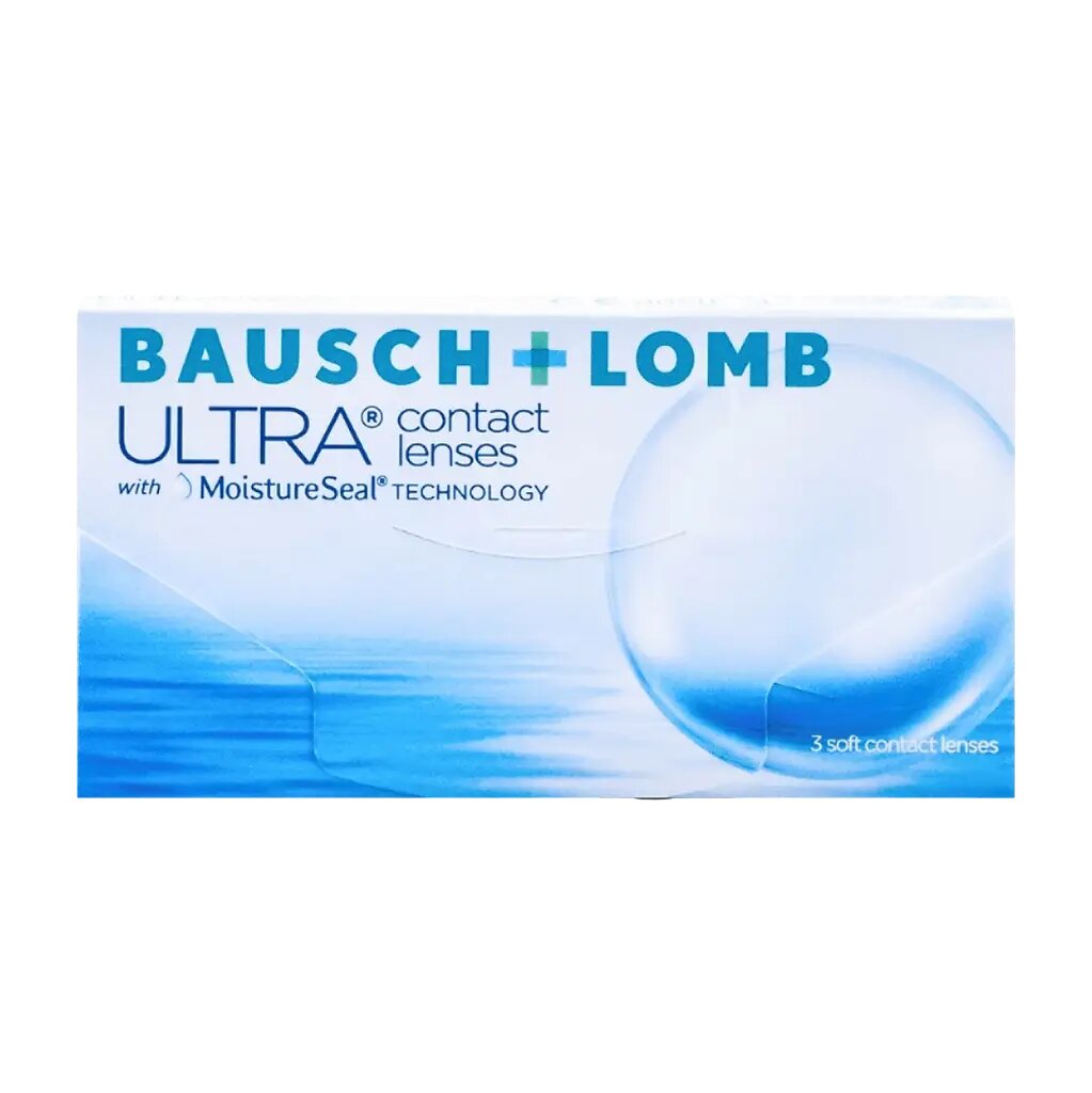 Контактные линзы Bausch+Lomb Ultra /-4.25/14.2 /8.5 / на 1 месяц 3 шт