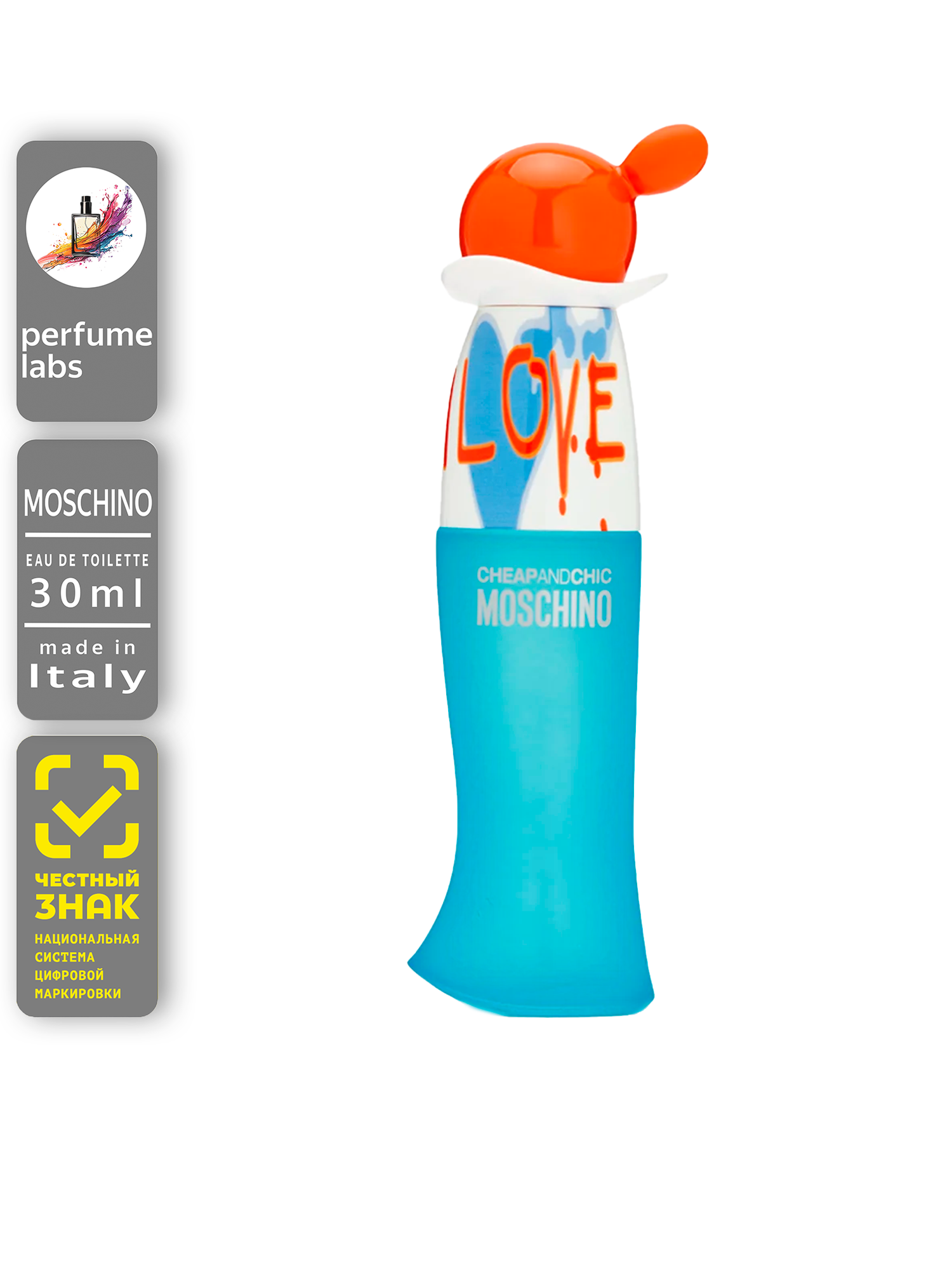 Moschino туалетная вода Cheap & Chic I Love Love pour Femme edt 30ml