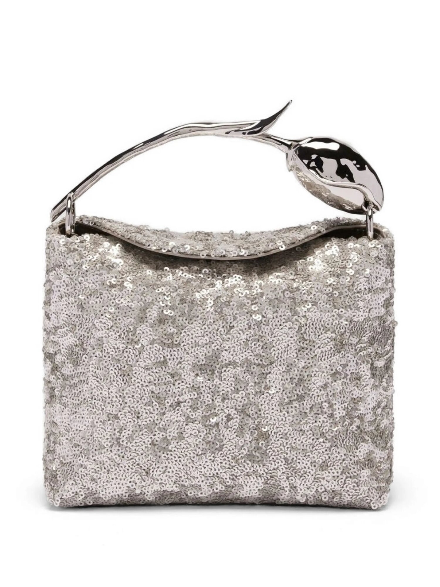 Сумка Erdem Bloom, Silver — фото 1