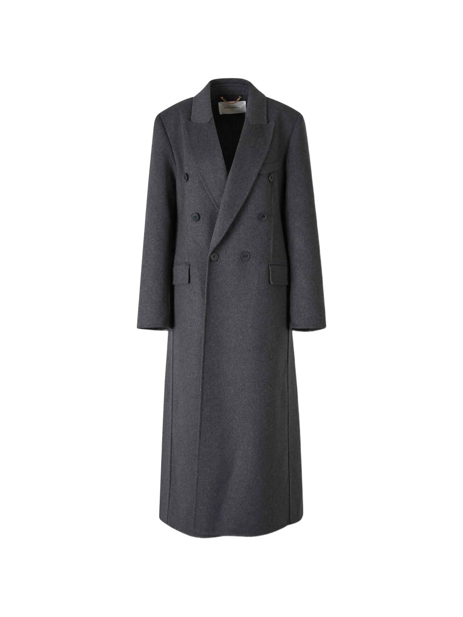Пальто Double-breasted button-fastening coat