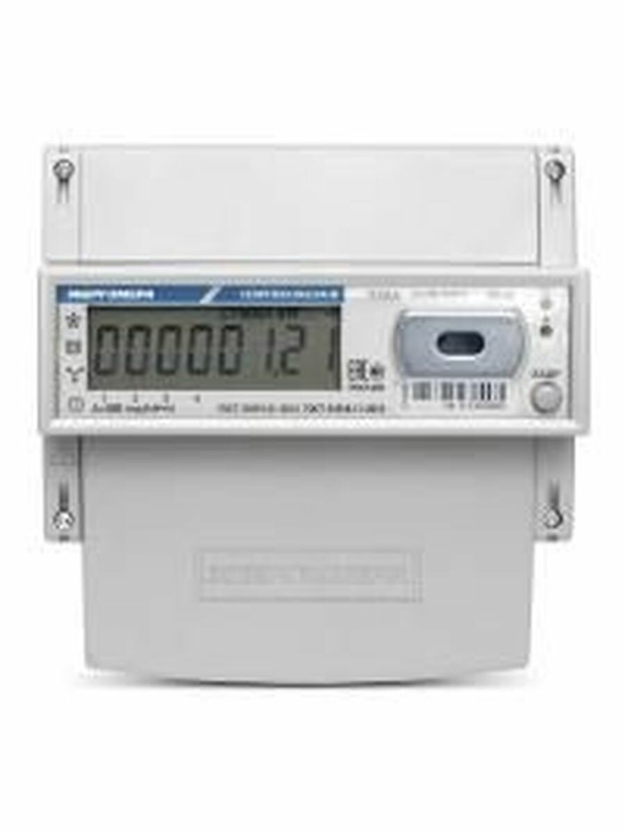 Счетчик электроэнергии CE307 R33.145. О трехфазный многотарифный 560 класс точности 1.0 D ЖКИ оптопорт Мск