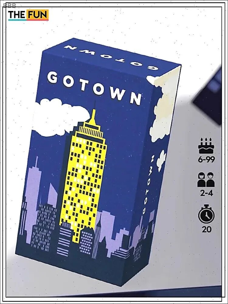 Настольная Карточная Игра Настольная Gotown Игра (Карточная) Новая Версия Игры