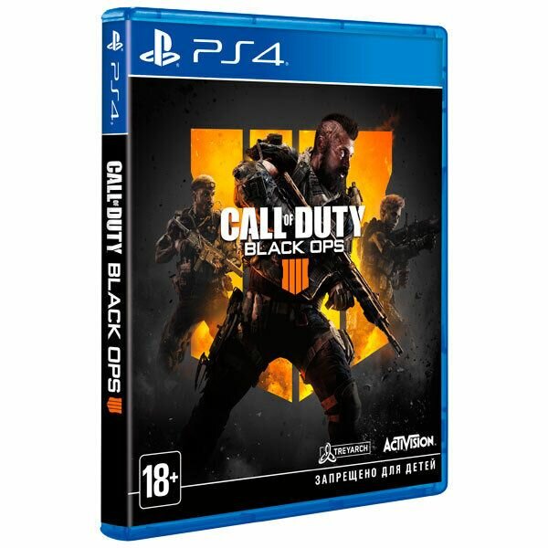 Игра Call of Duty: Black Ops 4. Издание на диске. Английская версия на ps4/ps5.