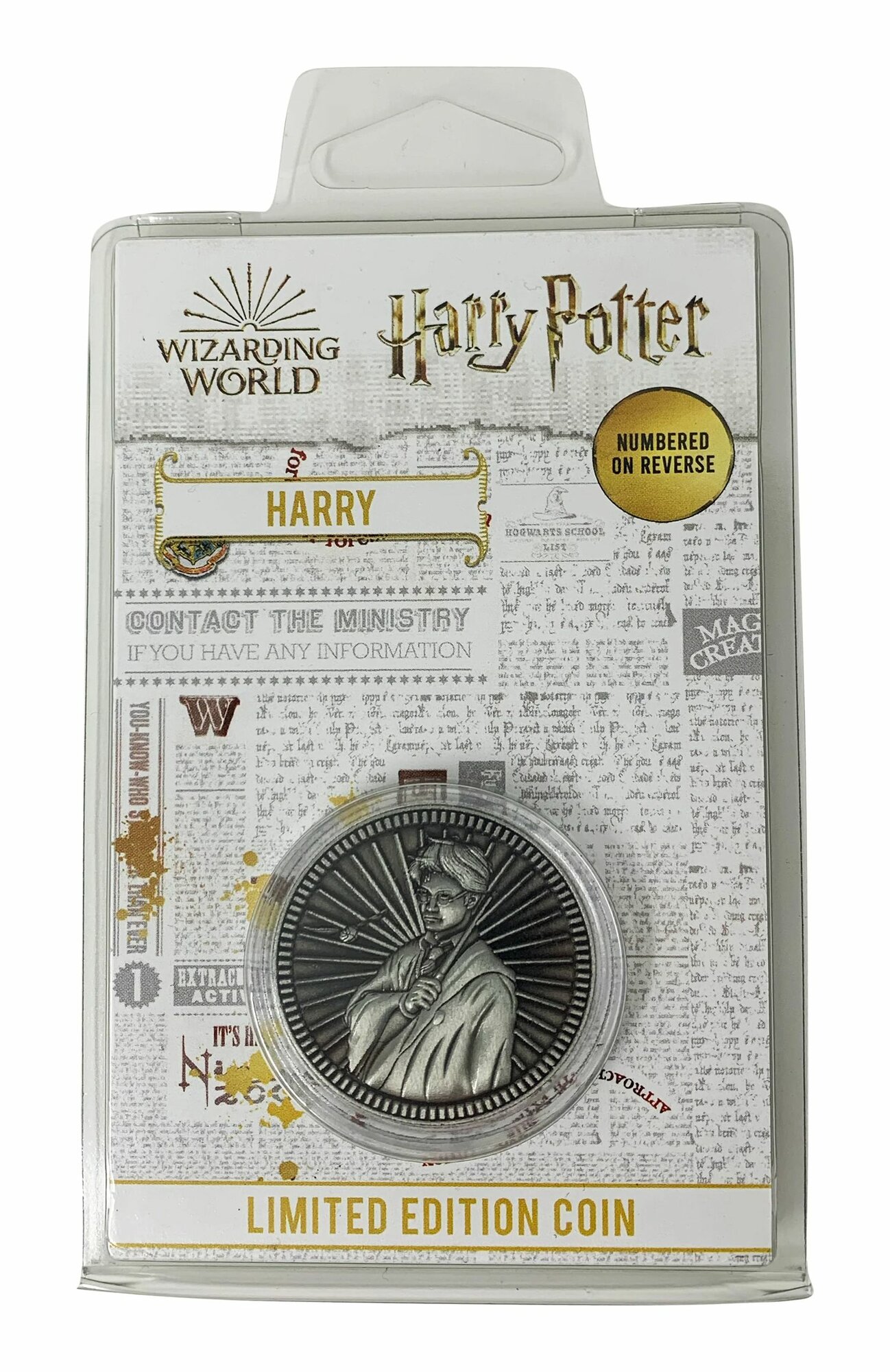 Фанаттик-Трейд / Fanattik-Trade коллекционная монета Гарри Поттер , Harry Potter Limited Edition