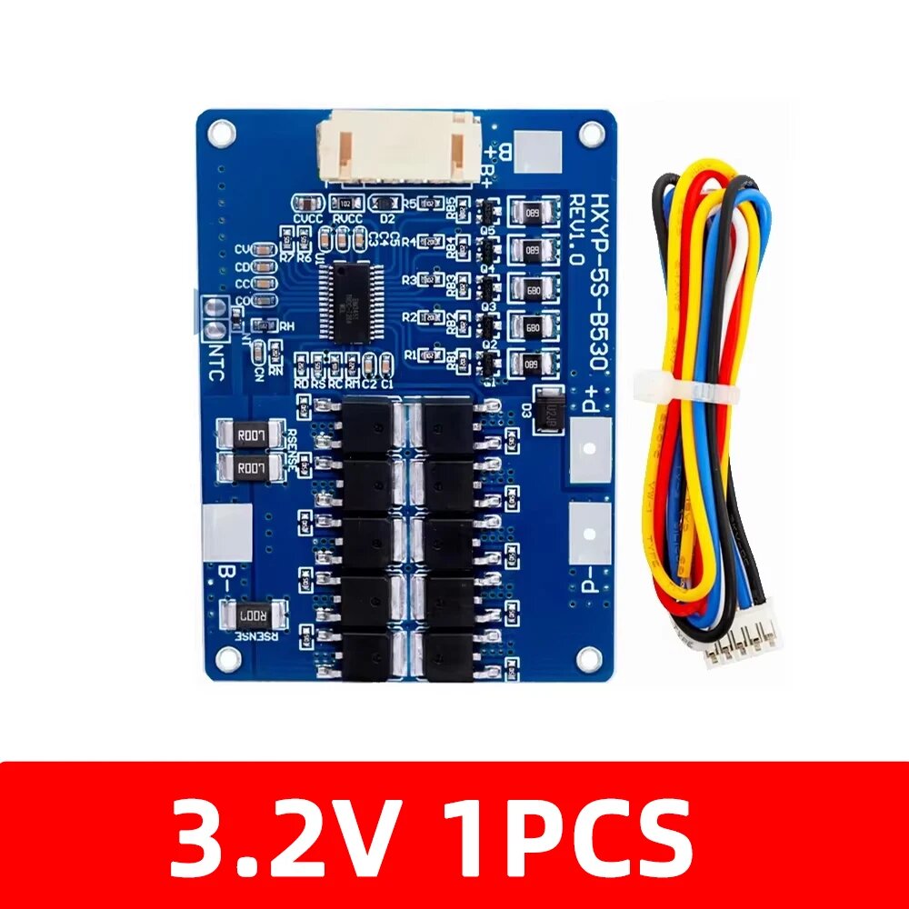EGBO BMS плата защиты от зарядки для литиевой батареи 1pcs 3.2v